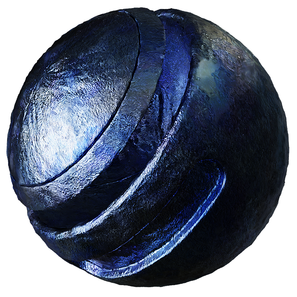 Metal Rust Blue Foil | FREE metal materials | BlenderKit