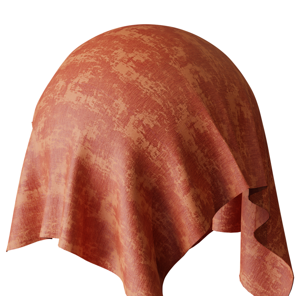 Graphical Orange Chenille | FREE Chenille Fabric 3D Materials materials ...