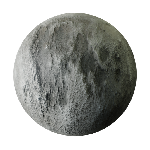 BlenderKit | Download the FREE The Moon (PBR) material