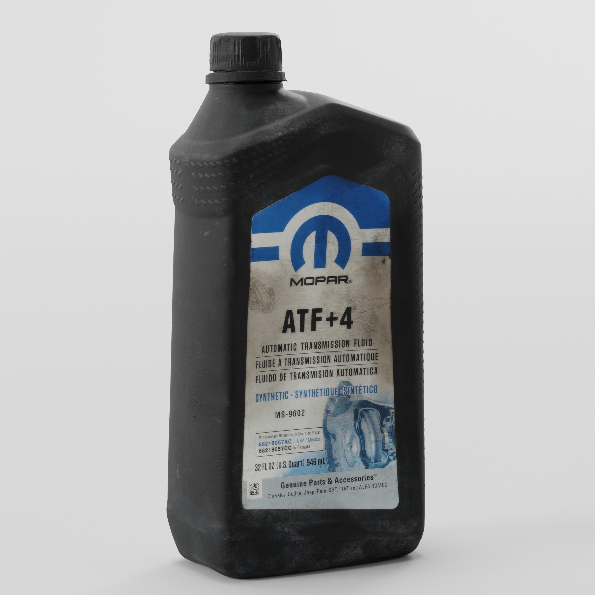Transmission Fluid Bottle | Containers models | BlenderKit