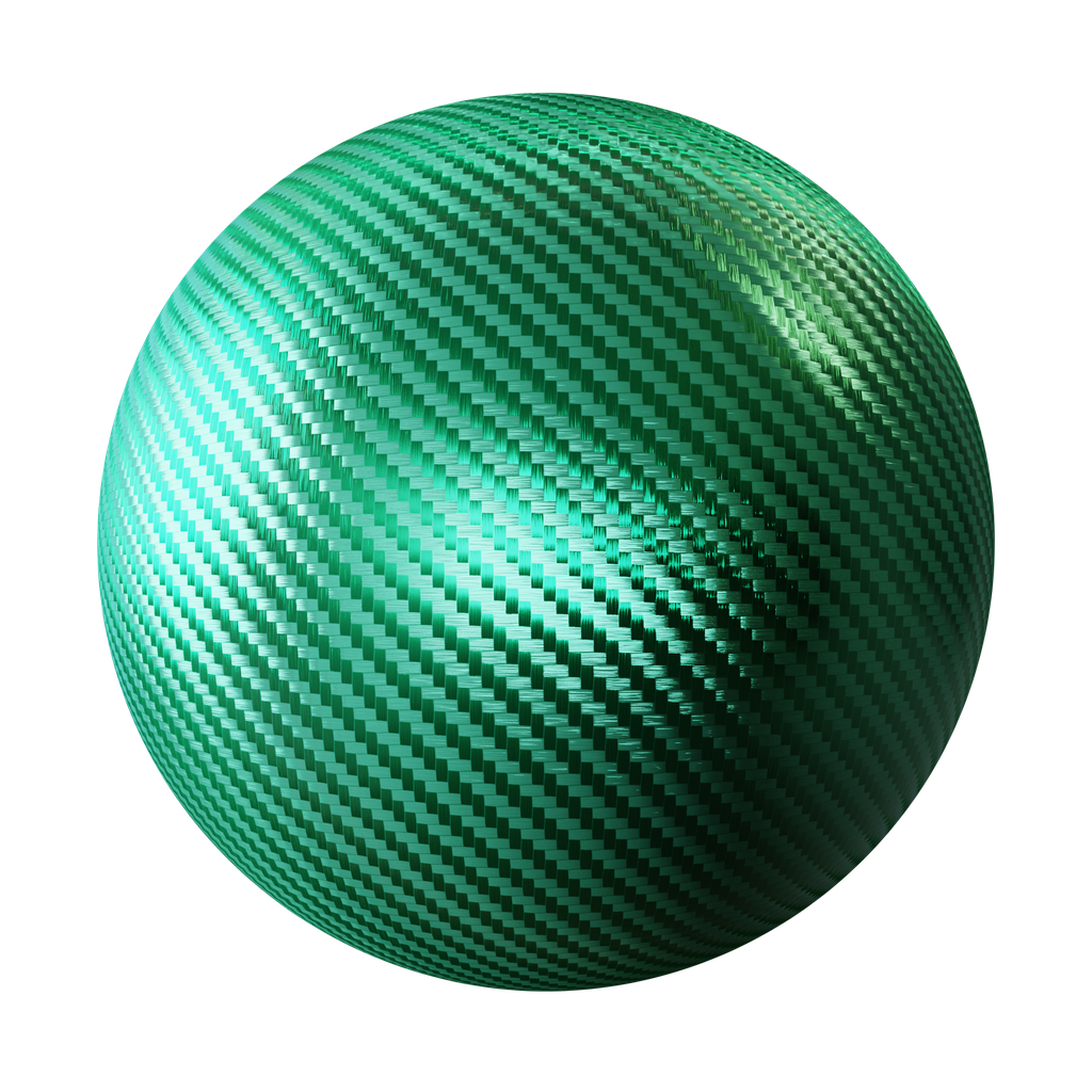 BlenderKit | Download the FREE Carbon Fiber Monster Green Finish material