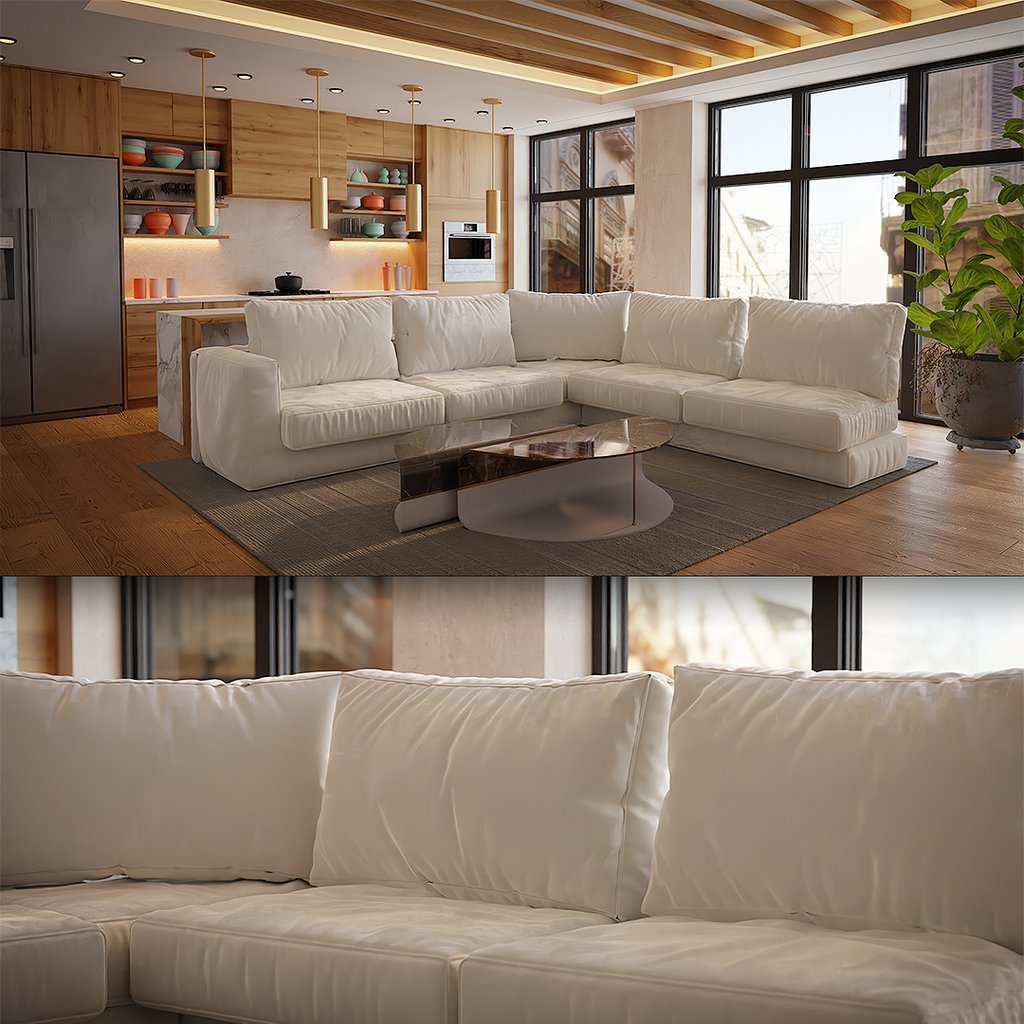 Modern Loft Apartment | FREE Private scenes | BlenderKit