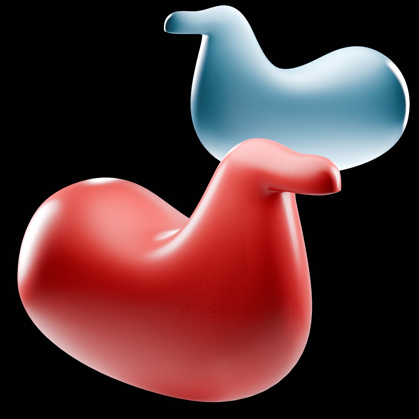 Dodo Children Rocking Chair | FREE Interior Design models | BlenderKit