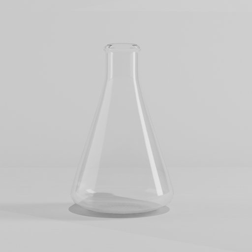 Erlenmeyer flask | Lab Equipment models | BlenderKit
