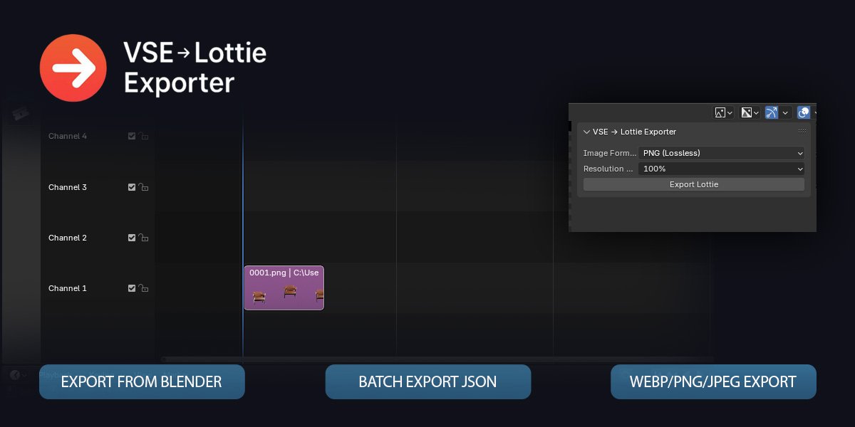 VSE → Lottie Exporter JSON | BlenderKit