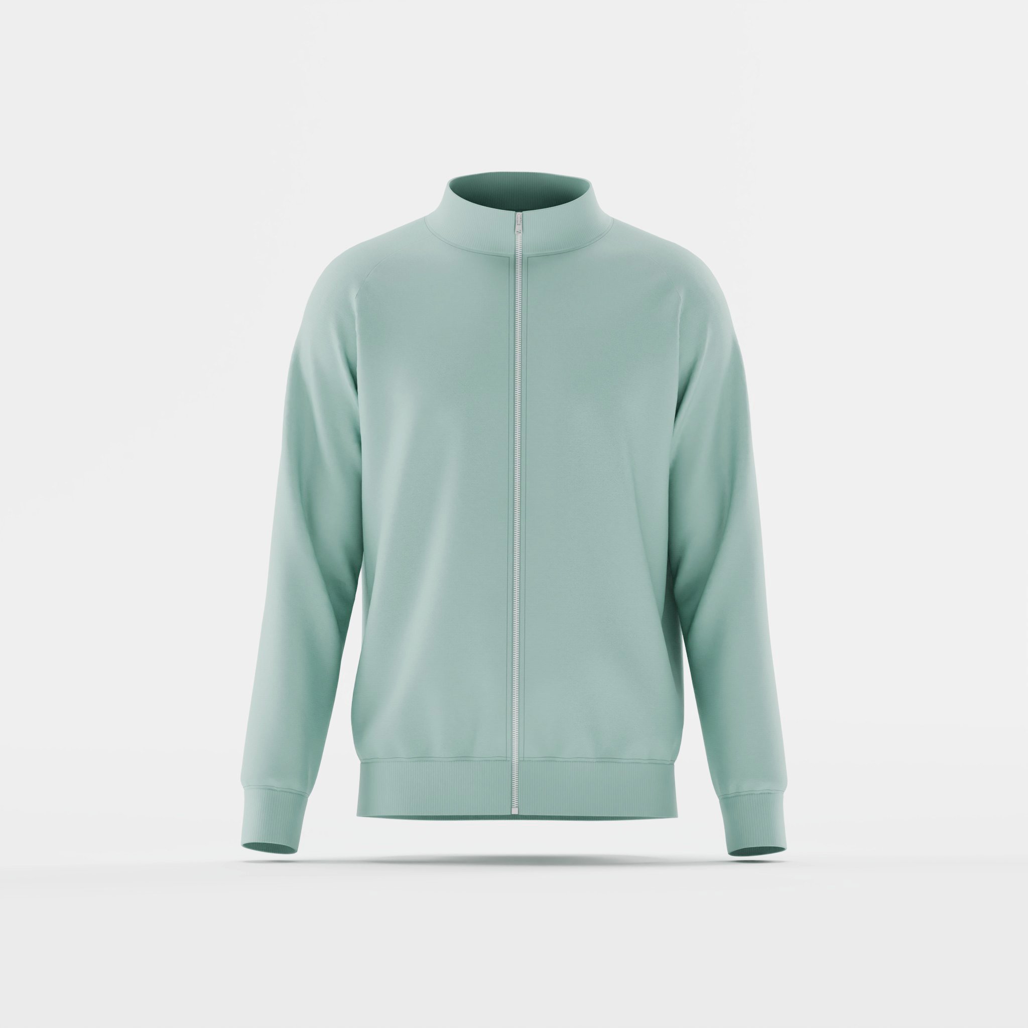 Men's Knitted Outdoor Fleece Jacket | Man Clothing models | BlenderKit