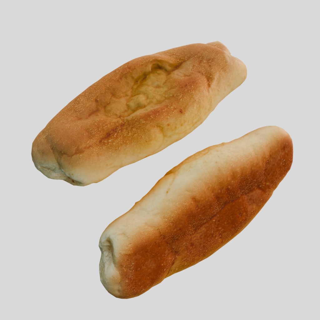 Butter Bread | FREE Food models | BlenderKit