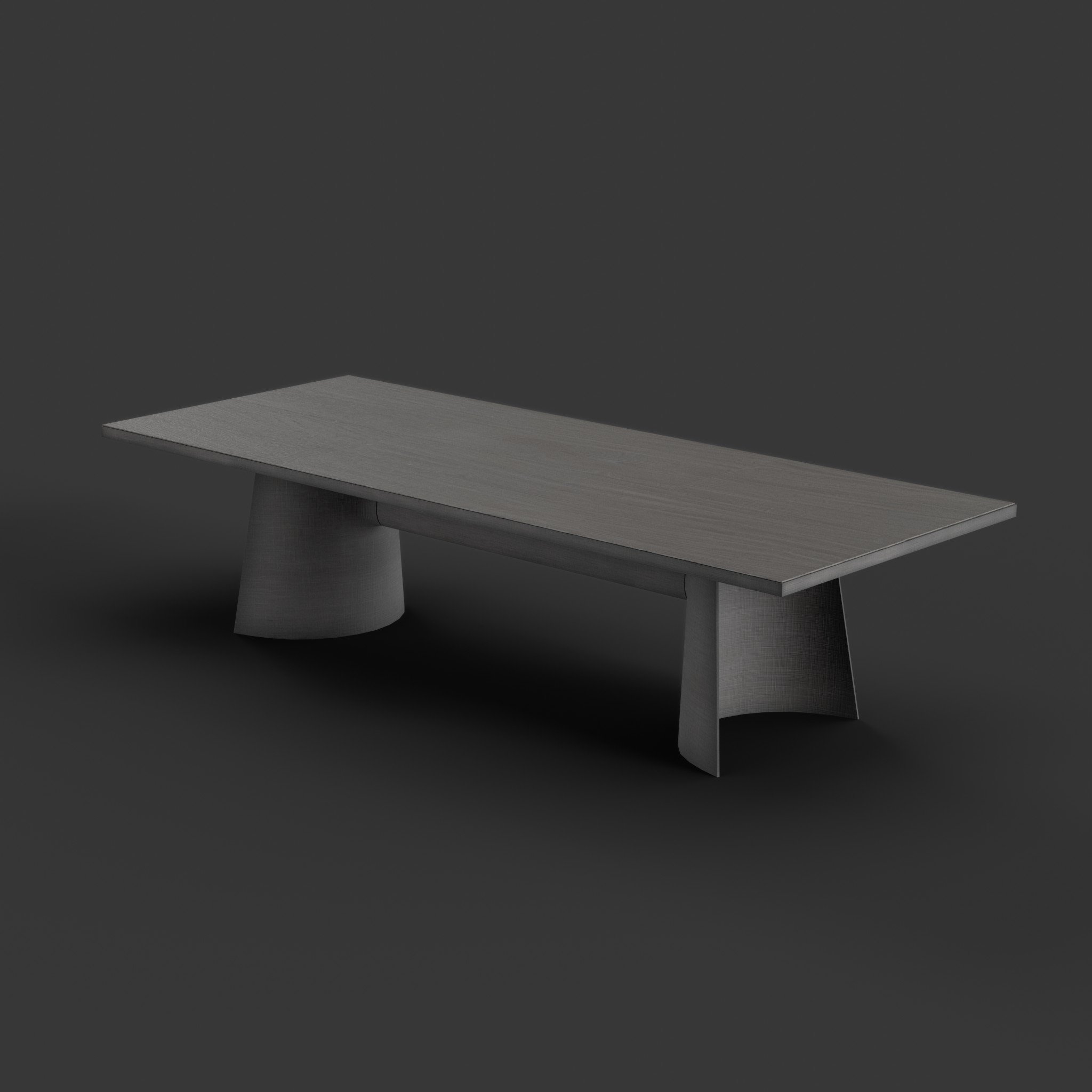 Poliform Kensington Long Table | Tables models | BlenderKit