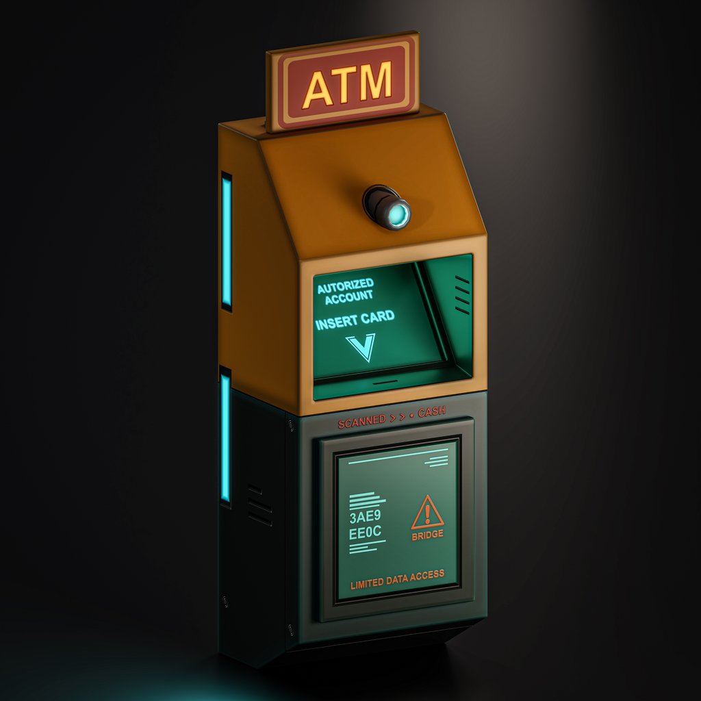 Atm | Urban Environment models | BlenderKit