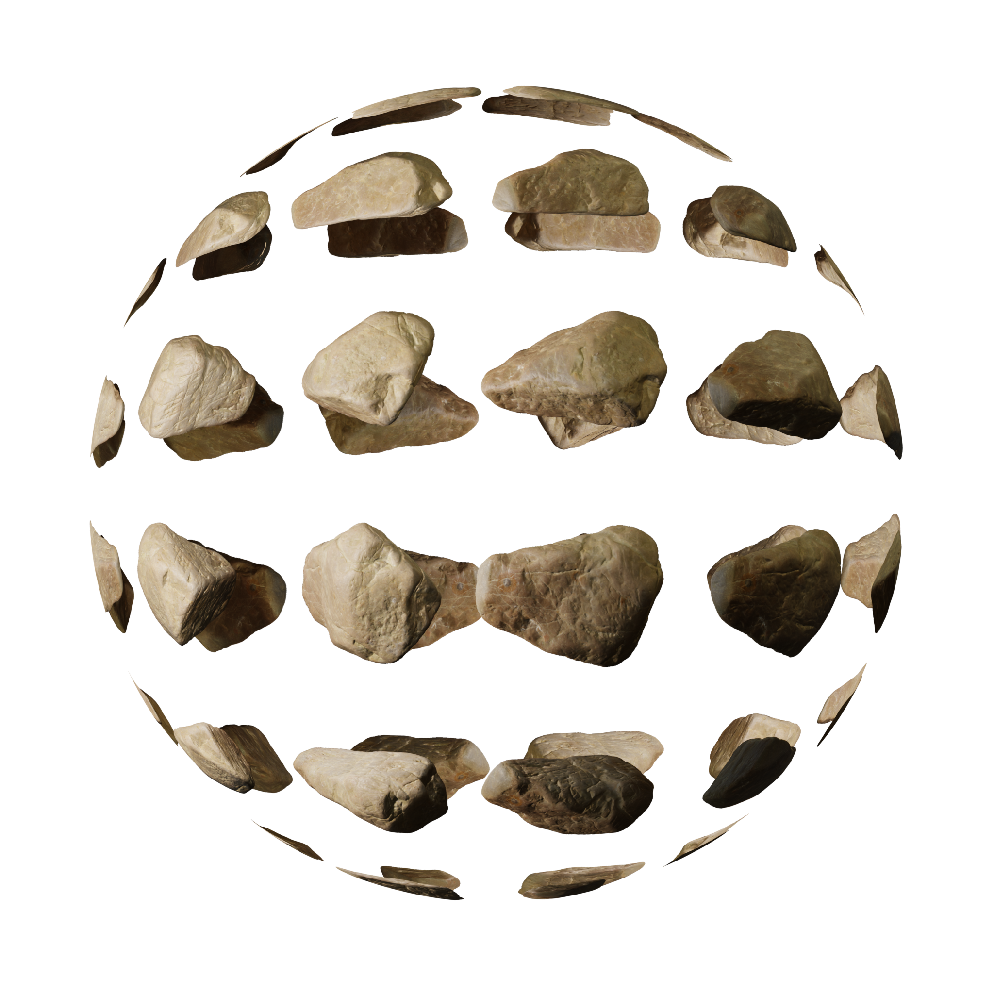 Rock | Atlas | FREE stone materials | BlenderKit