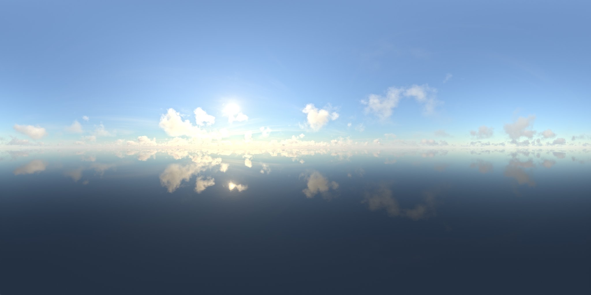 Pure blue sky | Landscapes HDRis | BlenderKit