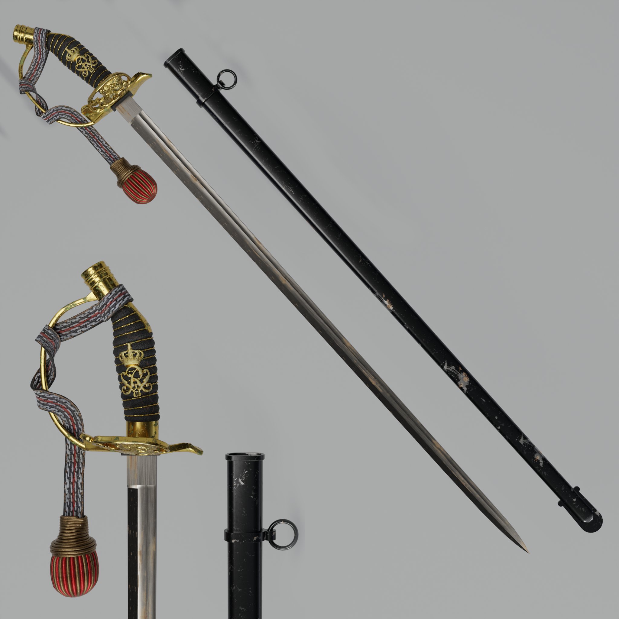 Rapier,Prussia,Baden,Regiment 110,1871 | FREE Historical Weapons models ...