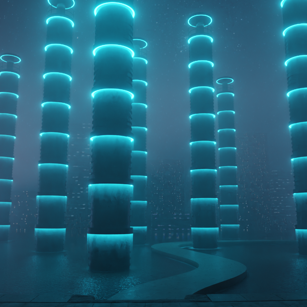 Cinematic Text Animation | FREE Fantasy and Sci-fi scenes | BlenderKit