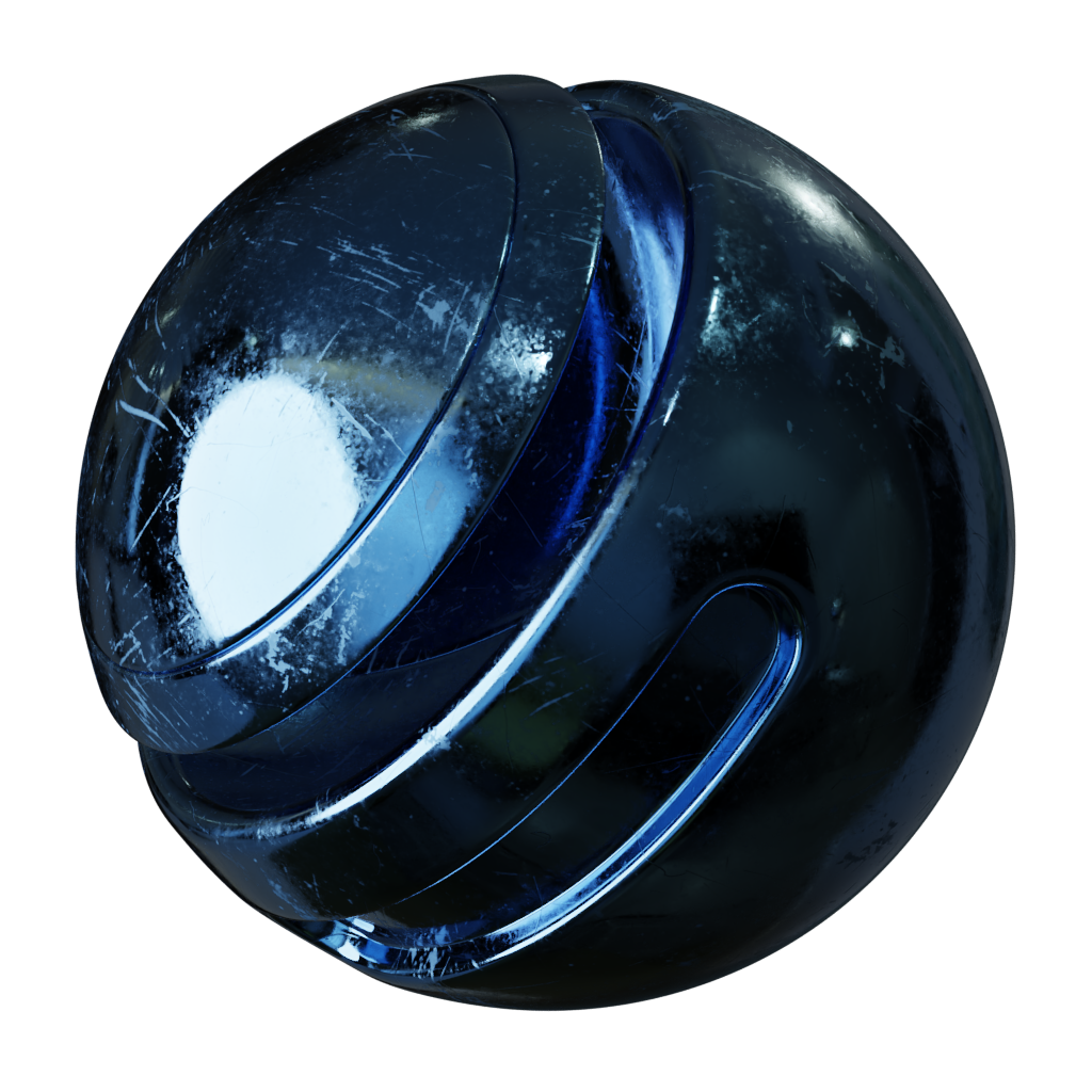 Old blue metal | FREE metal materials | BlenderKit