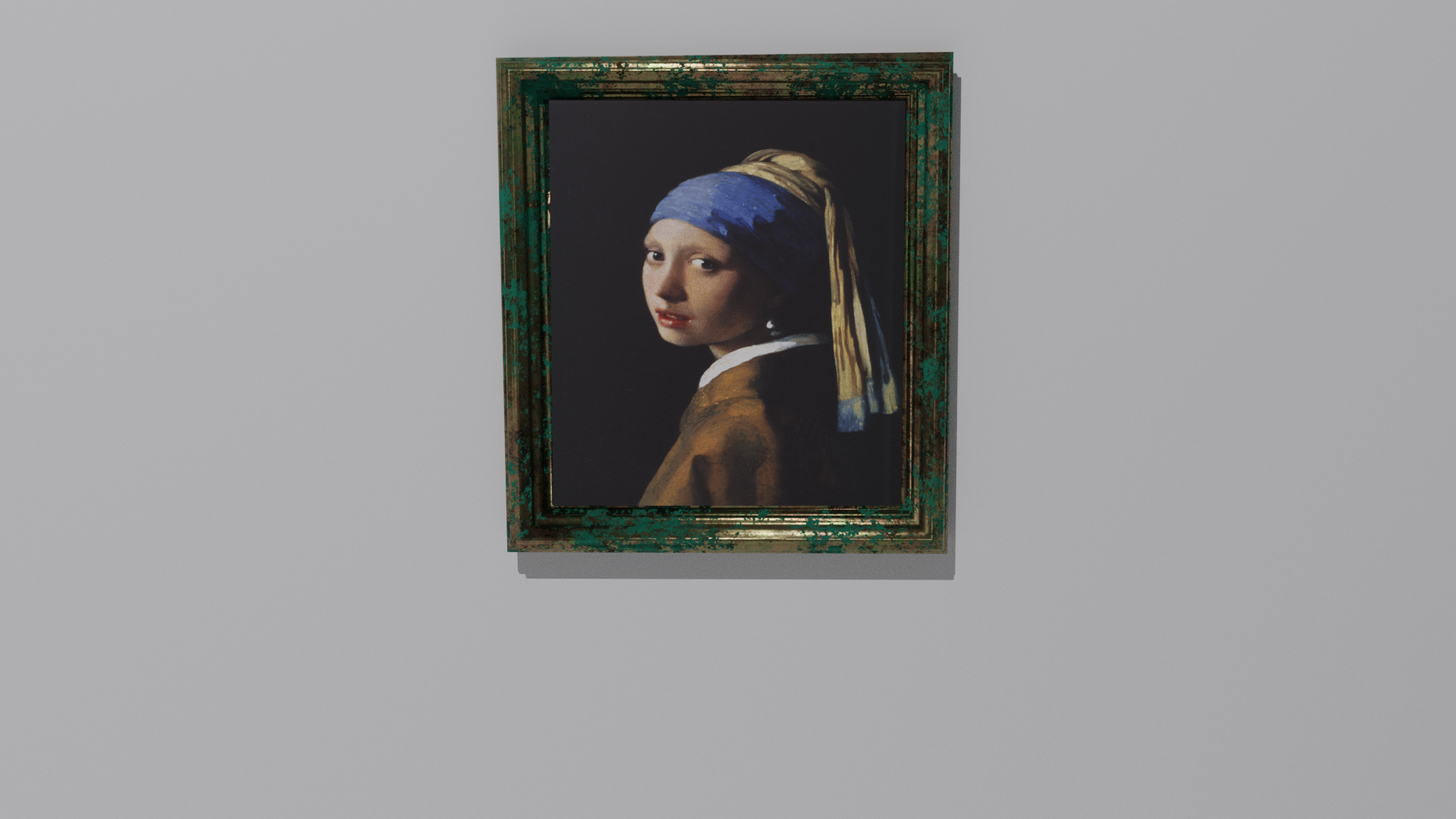 Girl with a Pearl Earring | Decorative Pictures models | BlenderKit