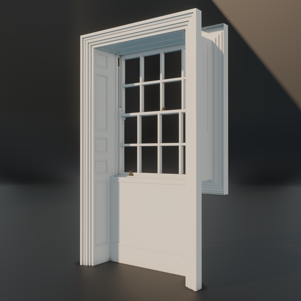 Sash Window | Windows models | BlenderKit