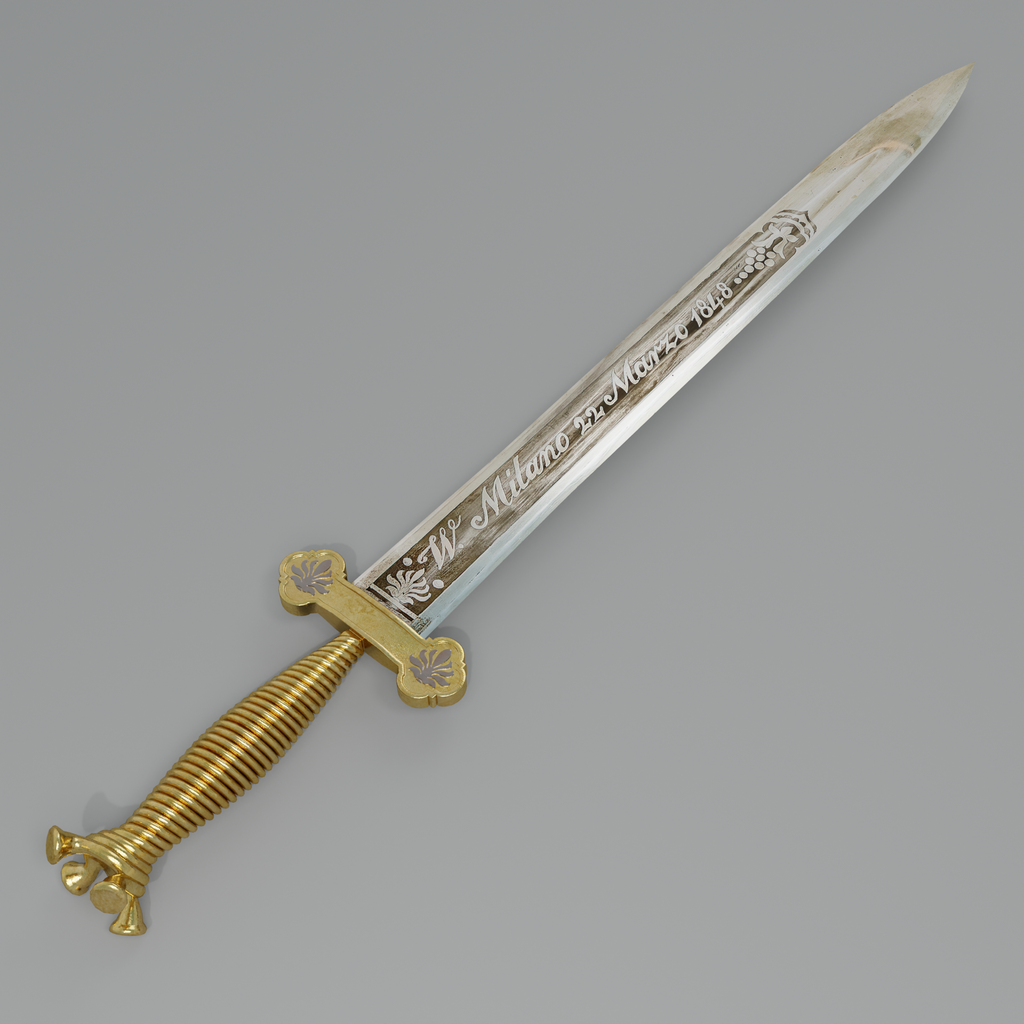 Trident - Shiv Trishul | FREE Historical Weapons models | BlenderKit