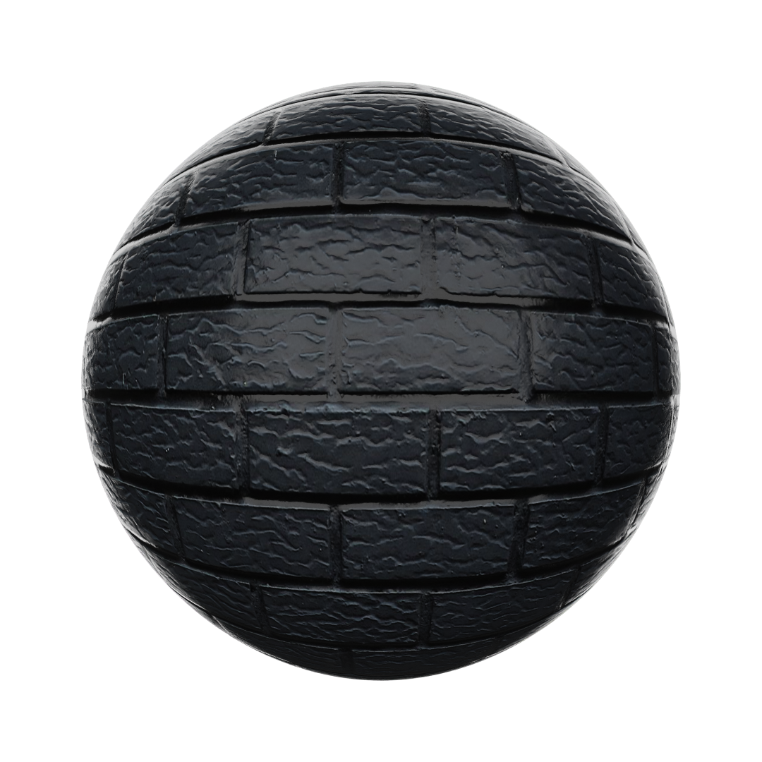 Dark brick | FREE 3D bricks materials | BlenderKit