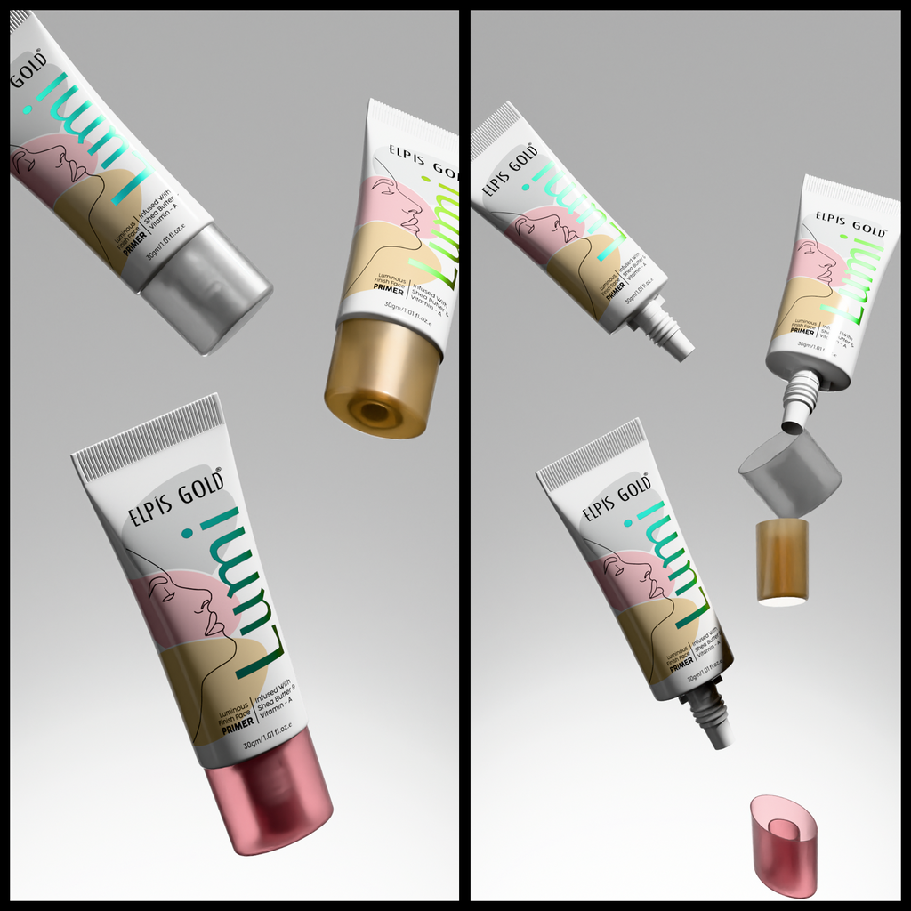 Face primer floating animation | Mockup scenes | BlenderKit