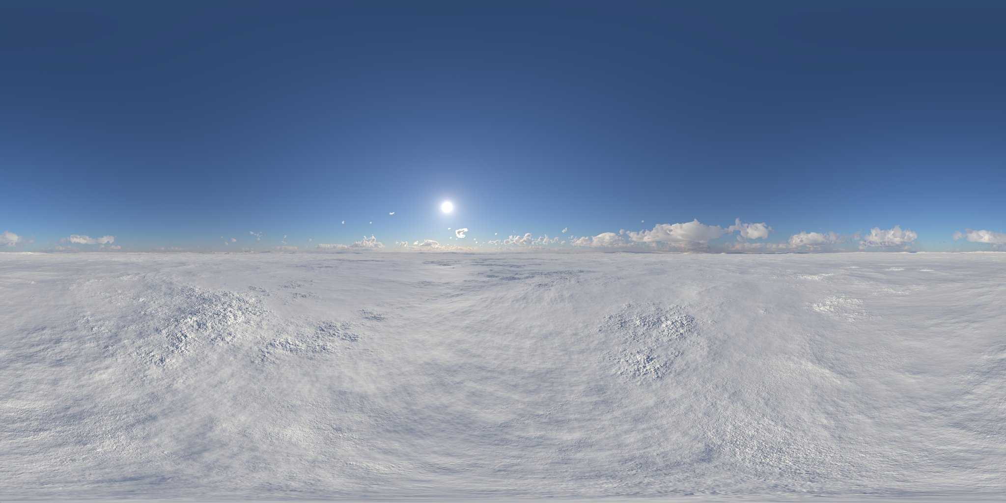 Snowscape Clear Sky Skydome | FREE Nature HDRis | BlenderKit