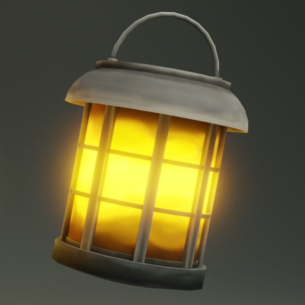 Stylized Lantern | Exterior Elements models | BlenderKit