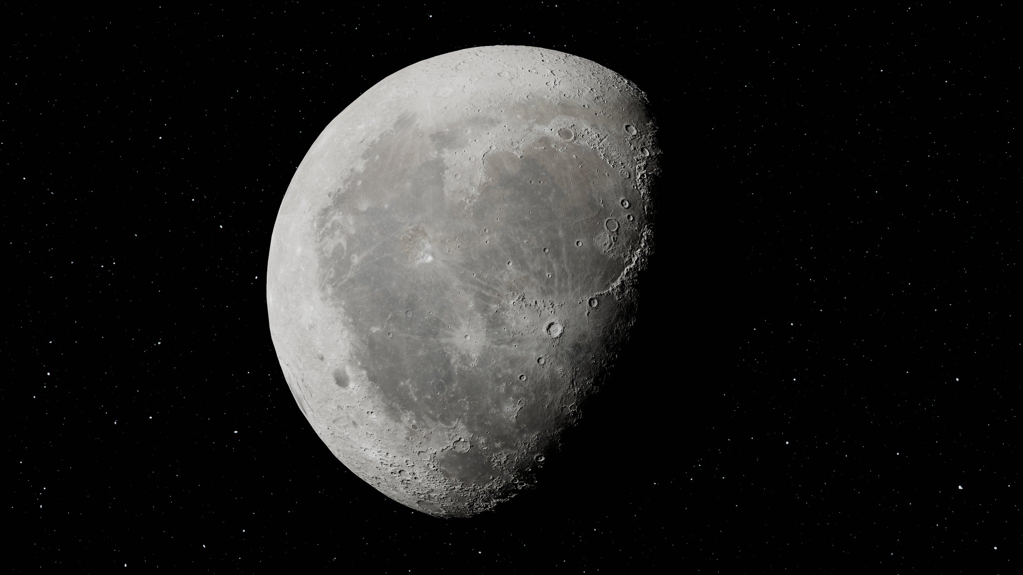 Moon | FREE Planet models | BlenderKit