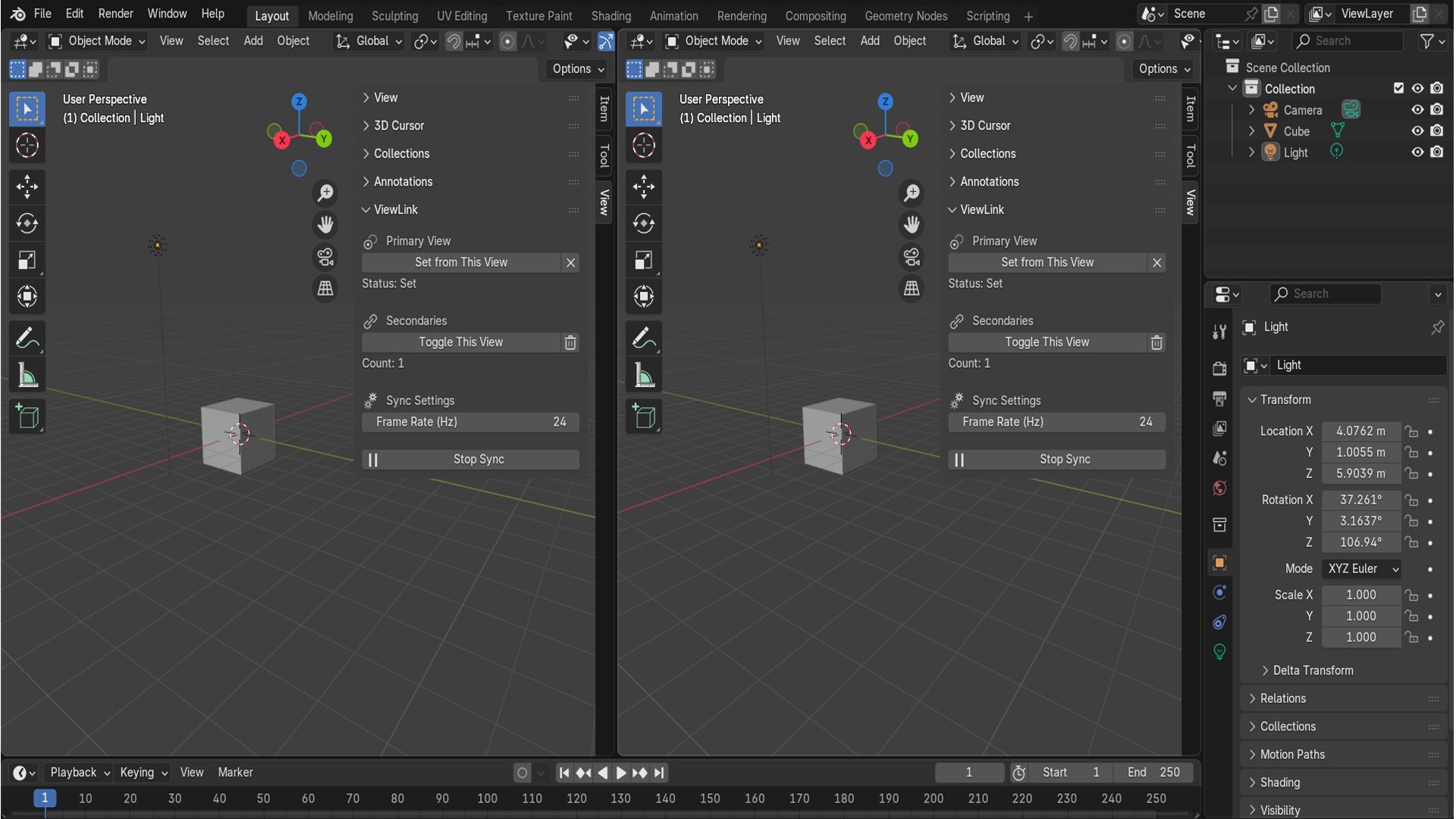 ViewSync - Viewport Navigation Sync | 3D View add-ons | Blendkit