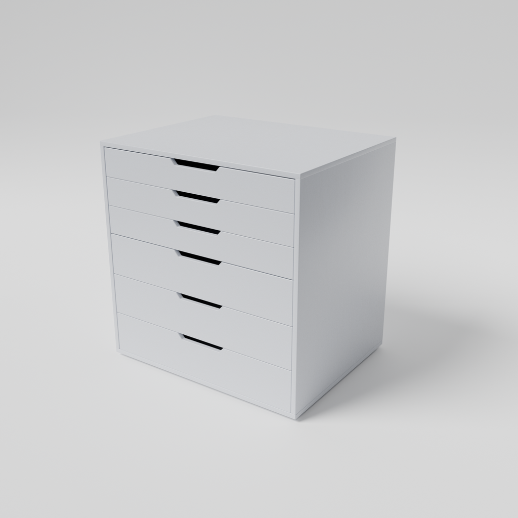 IKEA Alex Drawer Unit - Wide | FREE Sideboard & Drawers models | BlenderKit