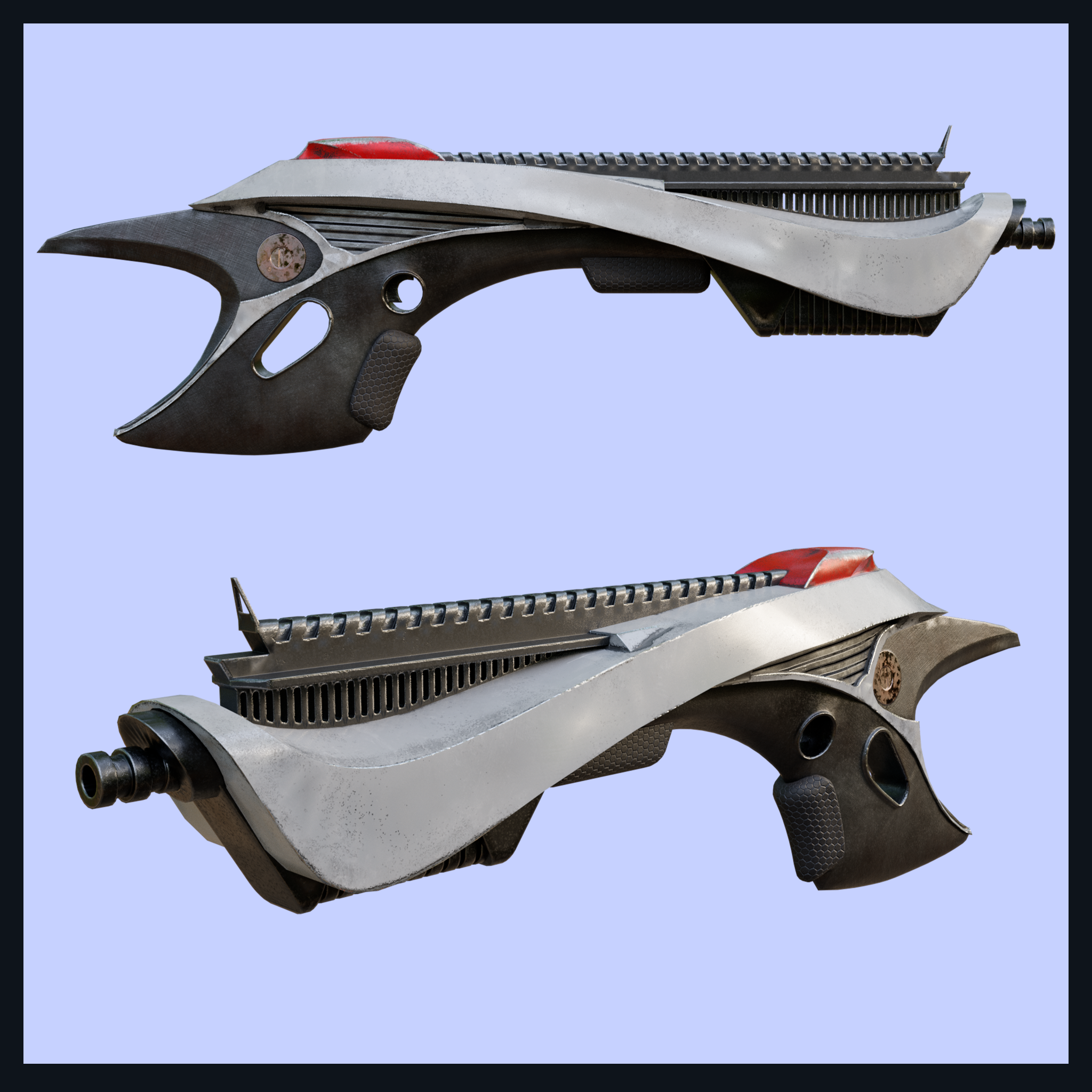 Sci-Fi style Weapon | Sci-Fi Weapons models | BlenderKit