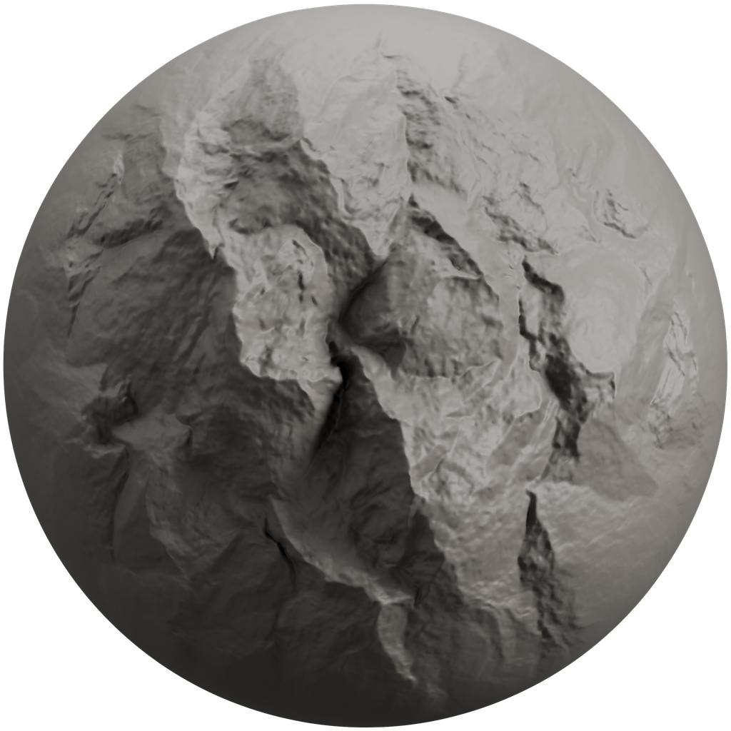 AT-Rock Brush | rock brushes | BlenderKit