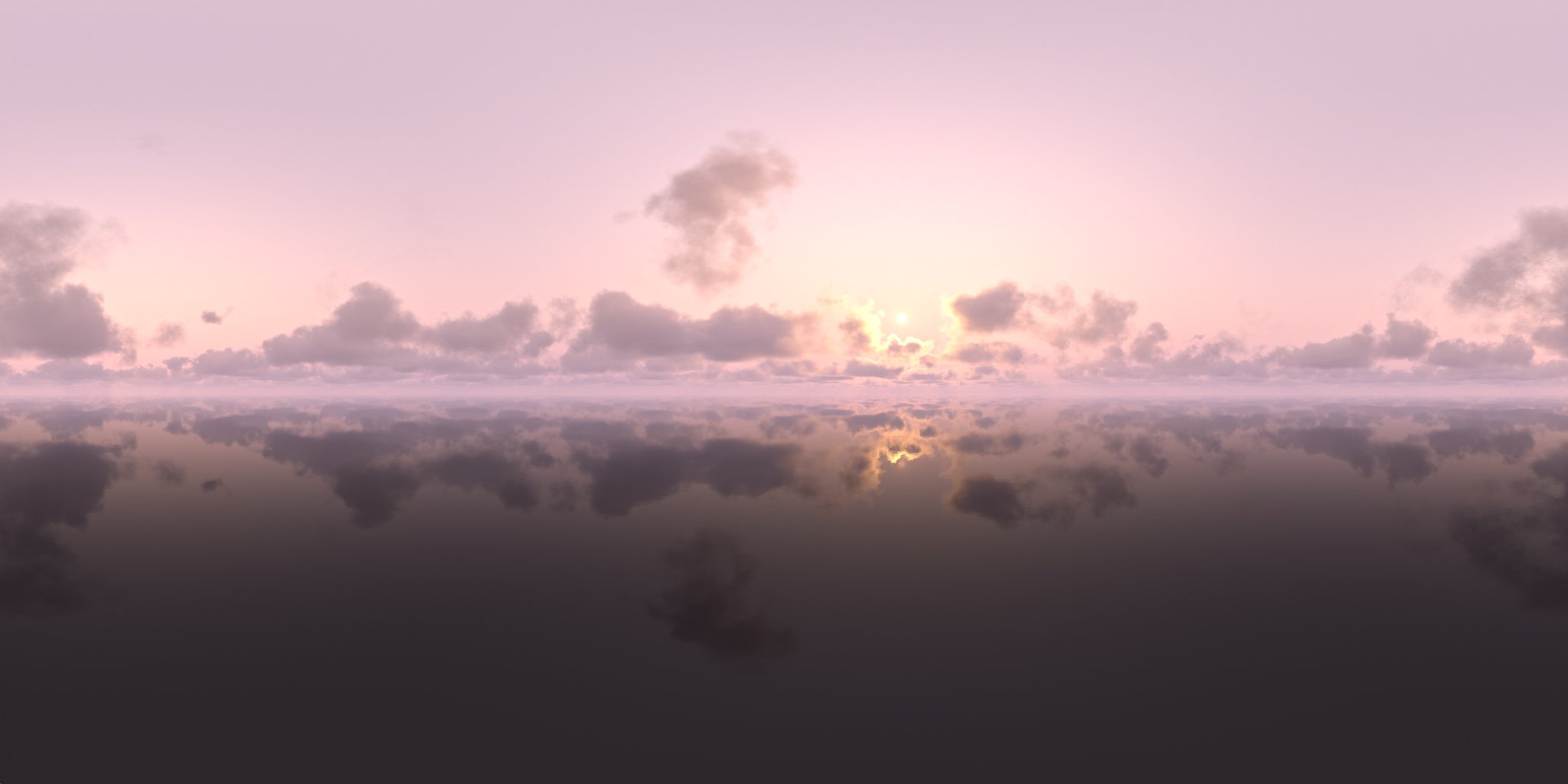 Winter morning sky | Nature HDRis | BlenderKit