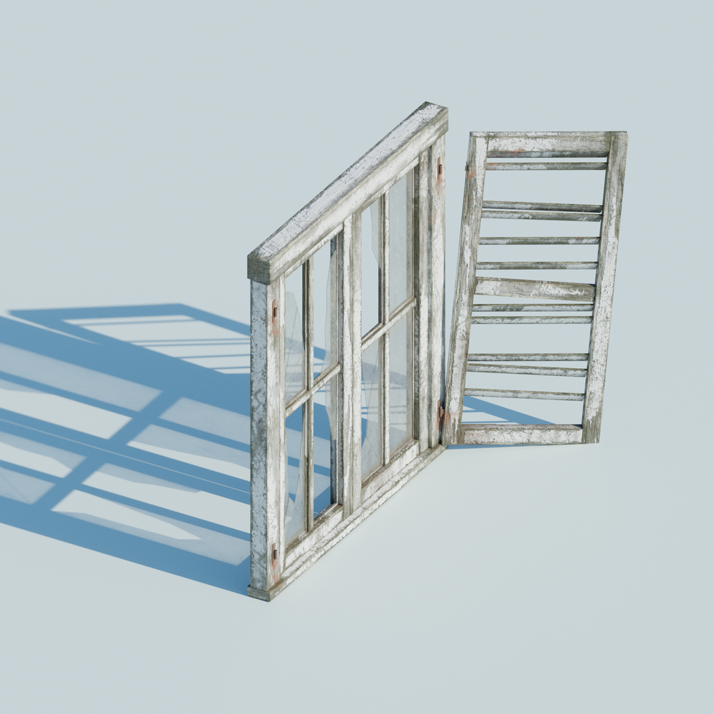 OldWindow ver4 | Windows models | BlenderKit