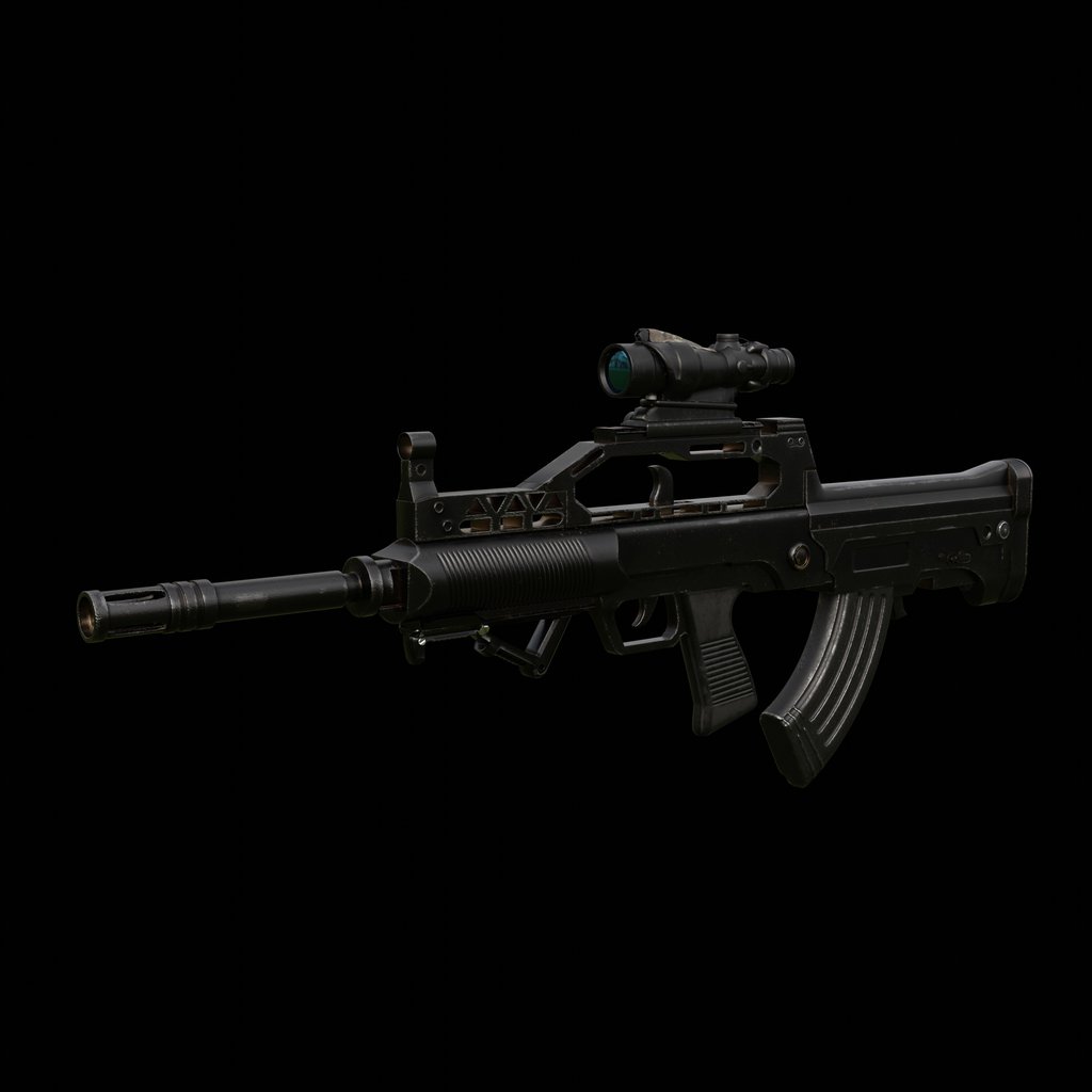 Qbz 95 Acesssori | Modern Weapons models | BlenderKit