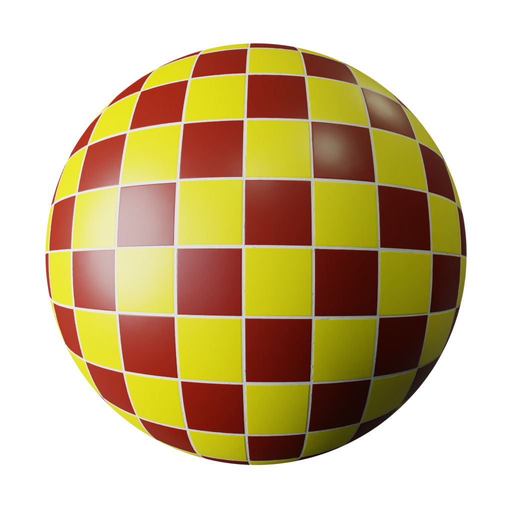 Chekcer Colorful Tiles | FREE tiles materials | BlenderKit