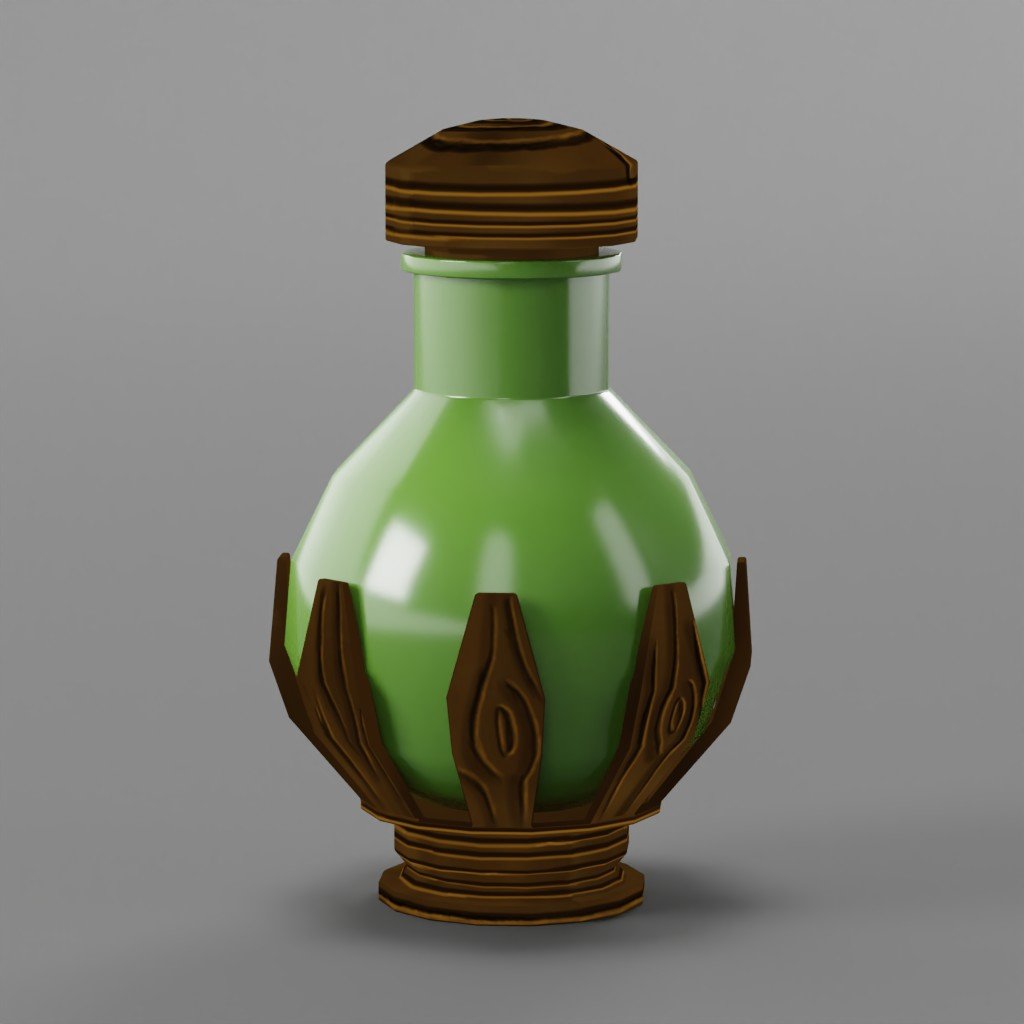 Health potion | FREE Pharmacy models | BlenderKit