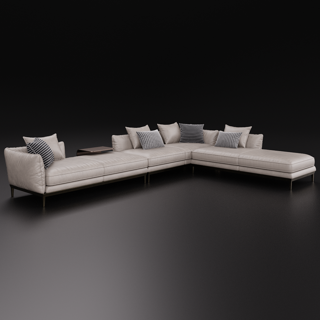 Sofa Oliver | Sofas models | BlenderKit