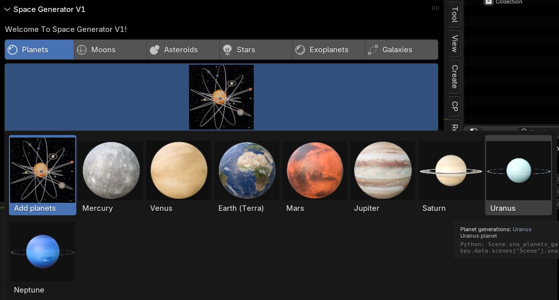 Space Generator | BlenderKit