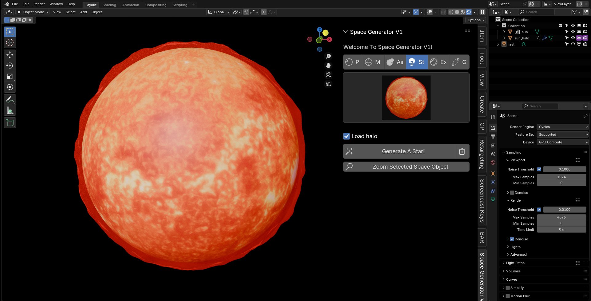 Space Generator | BlenderKit