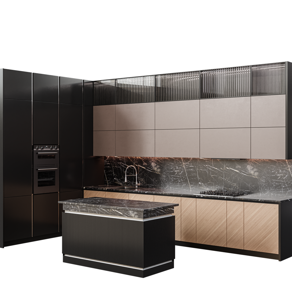 Kitchen modern | Kitchen Sets models | BlenderKit