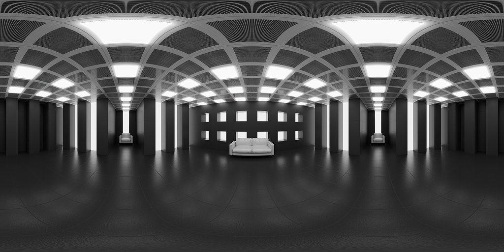 Studio Light - Black HDRi Room | Studio HDRis | BlenderKit