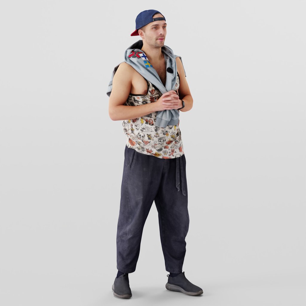 City man | Men models | BlenderKit