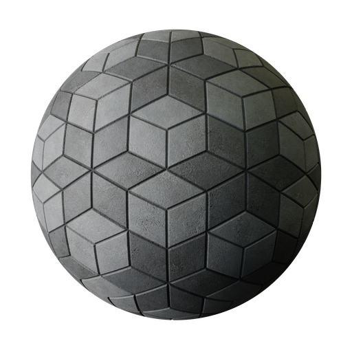 Paving Block Street Tile | FREE tiles materials | BlenderKit