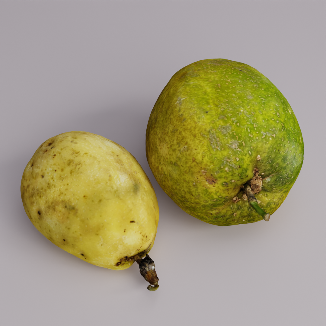 Passion fruit pair | Fruit & Vegetables models | BlenderKit