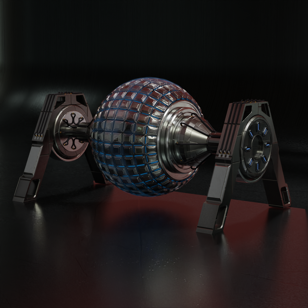 Shield Generator | Sci-Fi Weapons models | BlenderKit