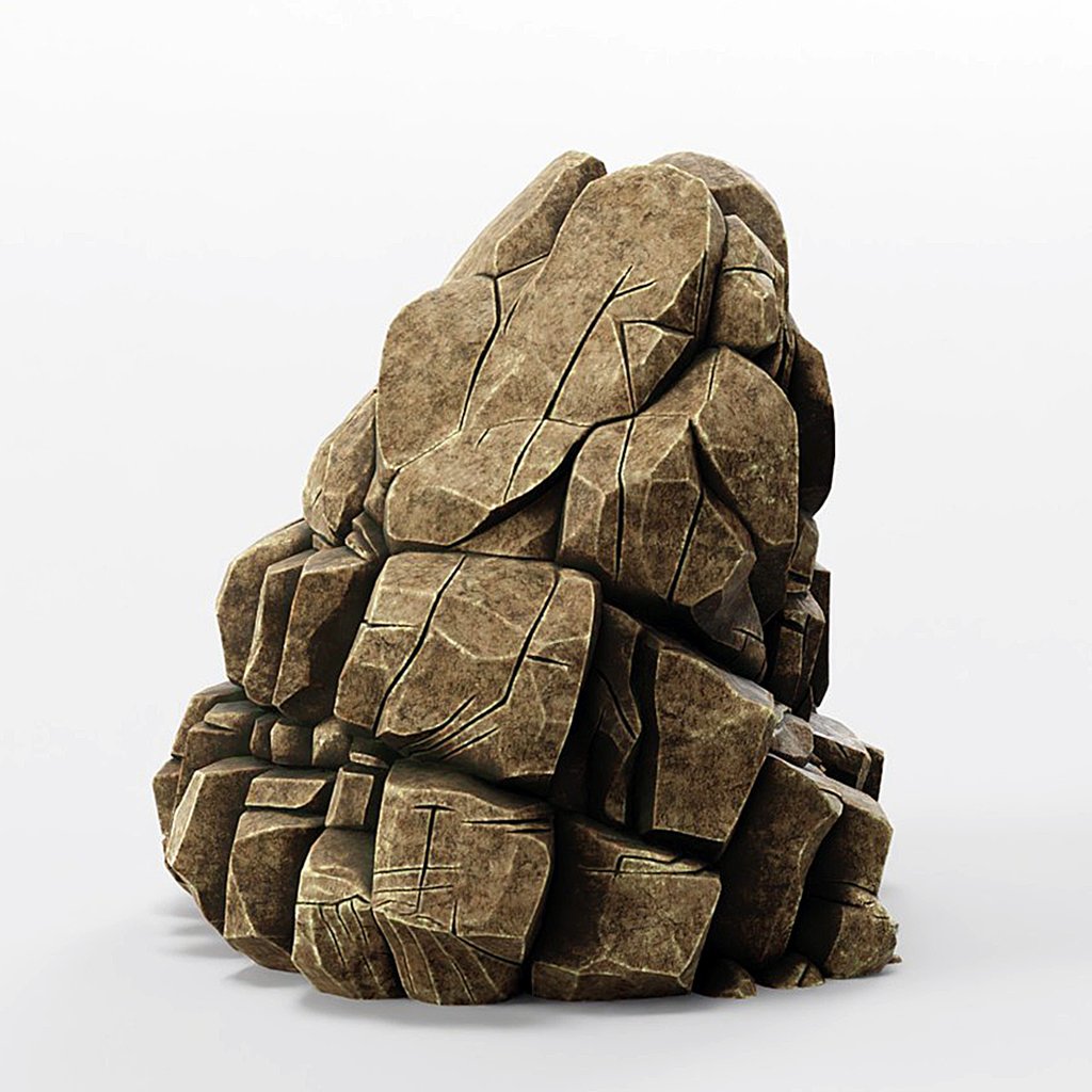 Desert Rock | Terrains models | BlenderKit