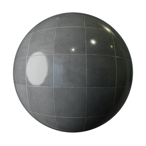 BlenderKit | Download the FREE Gray Ceramic Tile material