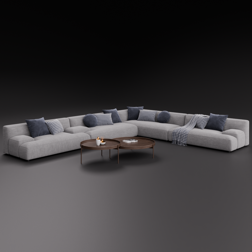 Sofa Cloud By Lema Modul 2 | Sofas models | BlenderKit
