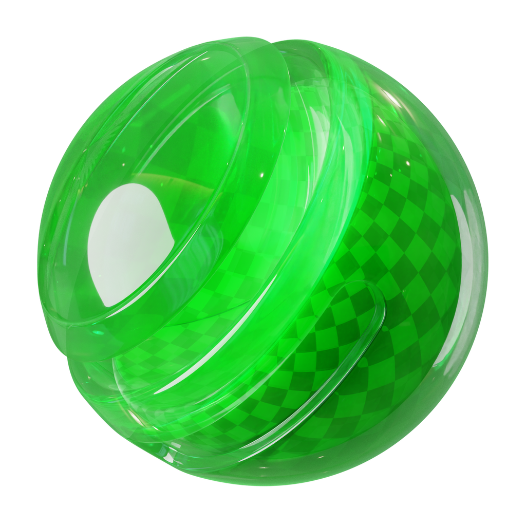 Uranium Glass | FREE glass materials | BlenderKit