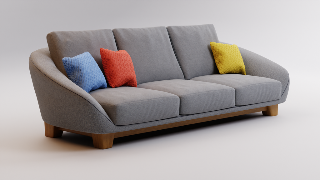 Fabric sofa | Sofas models | BlenderKit