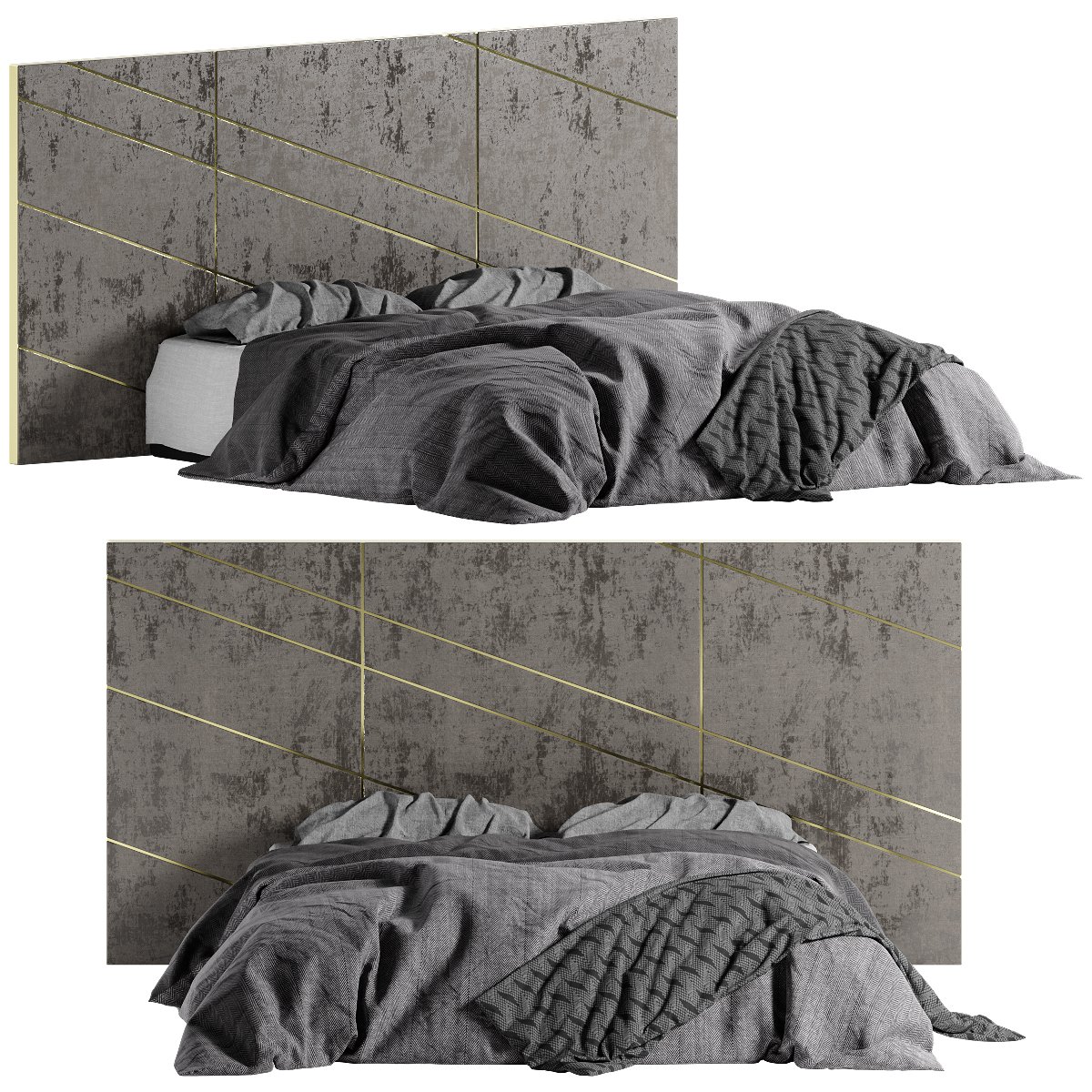 Bed 001 | Beds models | BlenderKit